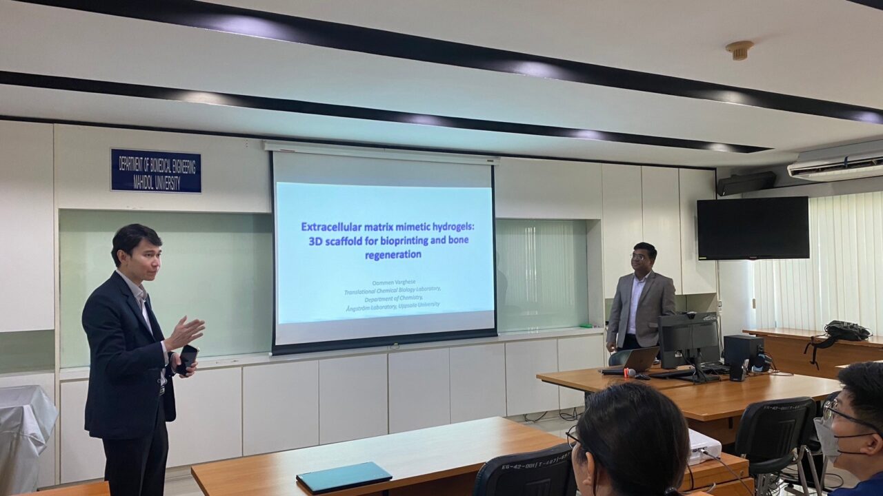 Laboratory Visitation And Seminar By Associate Professor Oommen P ...